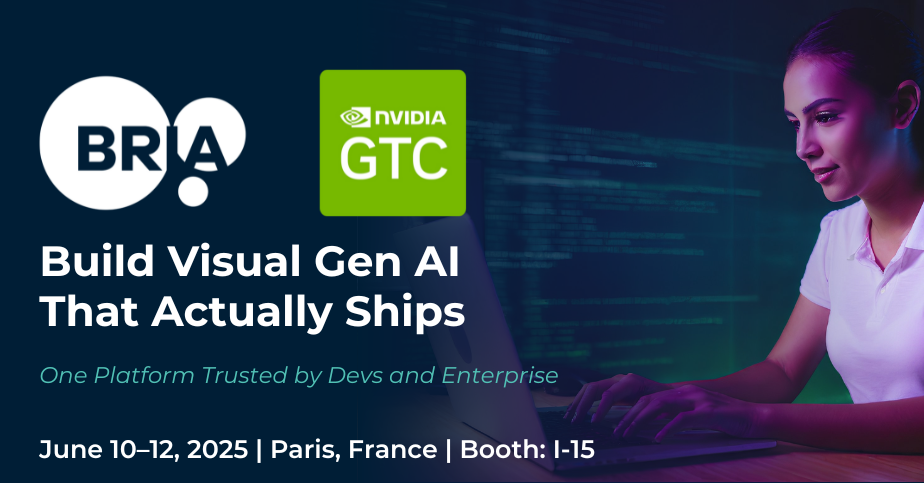 Bria AI at GTC Paris 2025